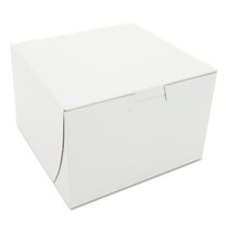 SCT Tuck-Top Bakery Boxes 19w x 14d x 4h White 50/Carton 1029 - Walmart.com
