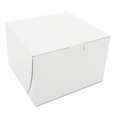 SCT Tuck-Top Bakery Boxes 19w x 14d x 4h White 50/Carton 1029 - Walmart.com