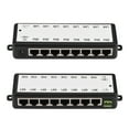 8 Channel POE Power Supply Module POE Injector Ethernet Adapter for IP ...