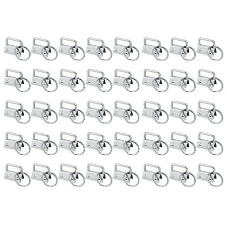 dodocool 40Pcs 25mm Tail Clips Key Fob Hardware Key Chain Fob Wristlet ...