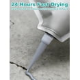 Concrete Crack Filler Self-Leveling, 2.2LB Outdoor Cement Repair ...