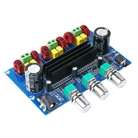 Bluetooth-compatible Power Amplifier Board 2.1 Double Channel Wireless ...
