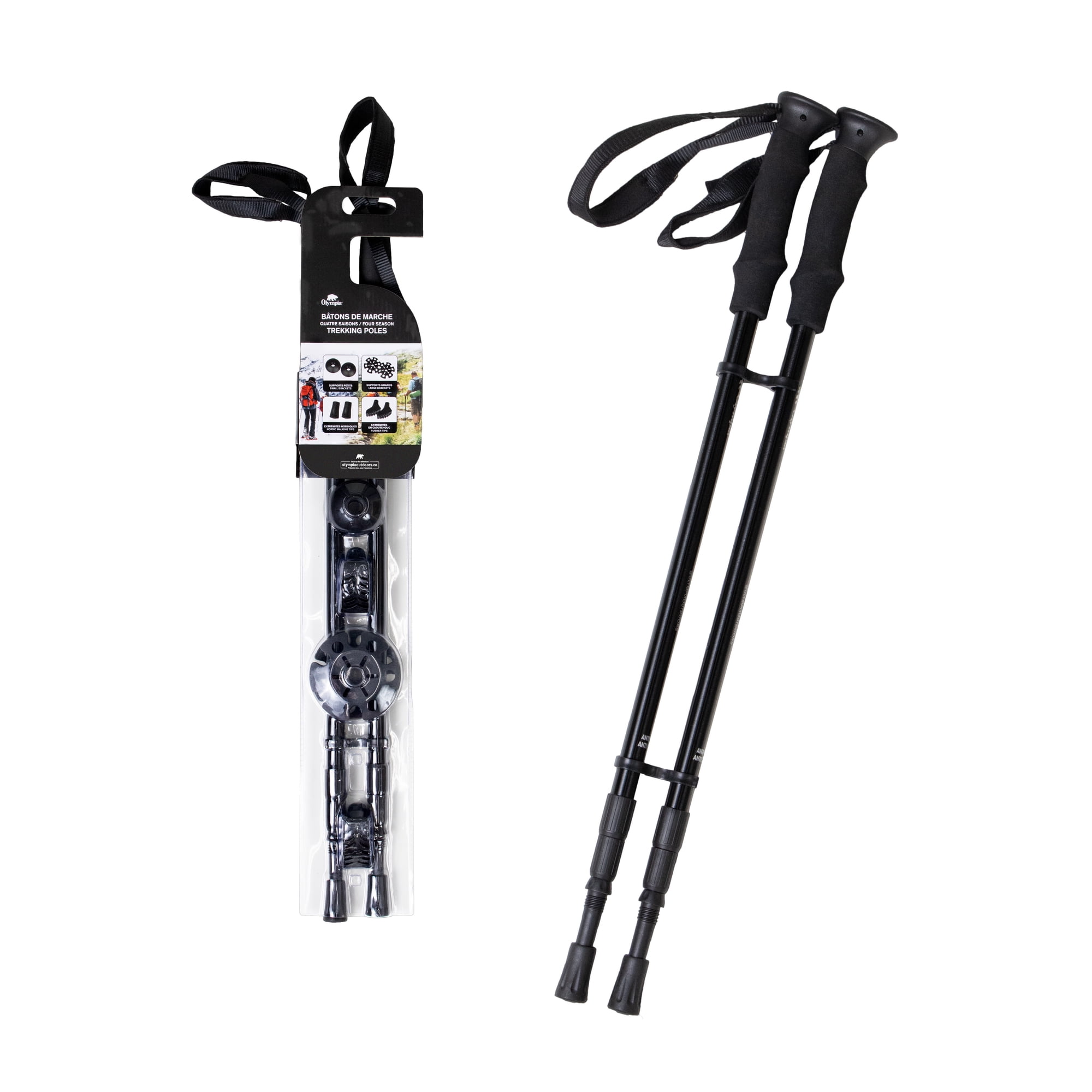 Click here for Olympia 6061 Aluminum Trekking Poles With Foam Gri... prices