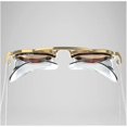 Speedo Adult Sunny G Mariner Swim Goggles, Red/Gold, Mirrored Lenses ...
