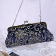 Creative Black Handbag With Hand Embroidered Sequins Evening Purse ...