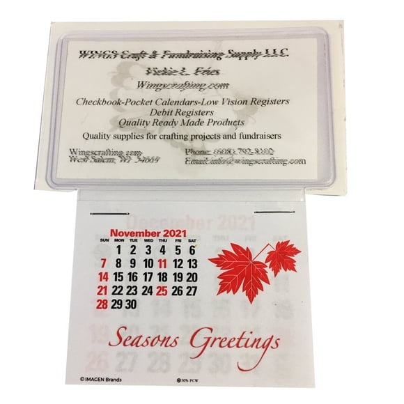 Small Stick Calendars