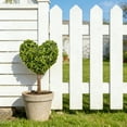 24.41" Easter Heart-Shape Artificial Topiary Garden Stakes Outdoor ...