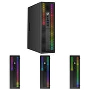 HP ProDesk Desktop Customized RGB Lights Computer Intel Core i5 6500 3. ...