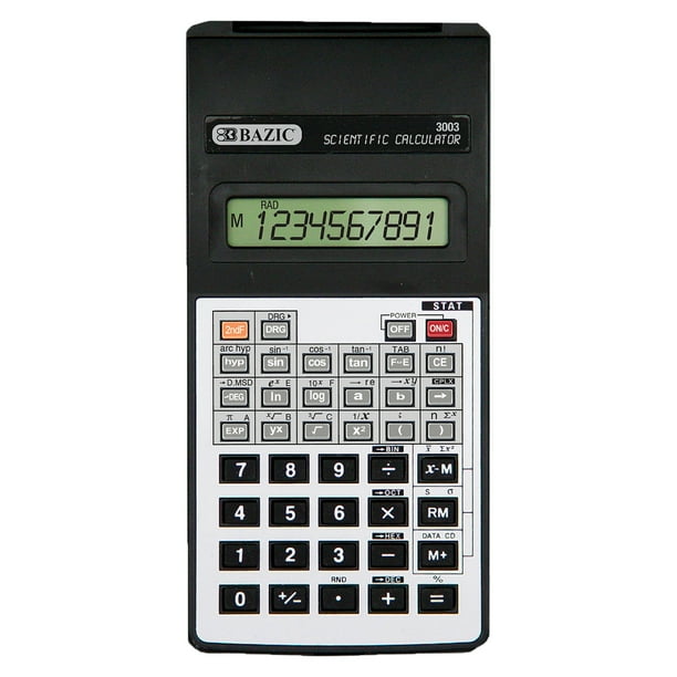 BAZIC Scientific Calculator 56 Function Flip Cover for Student ...