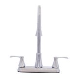 WMF-8201ZNL-CP - Hybrid Metal Deck Kitchen Sink Faucet Double Handle ...