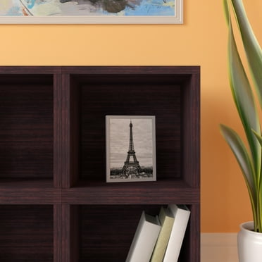 Way Basics Eco Stackable Storage Cube and Cubby Organizer, Espresso ...