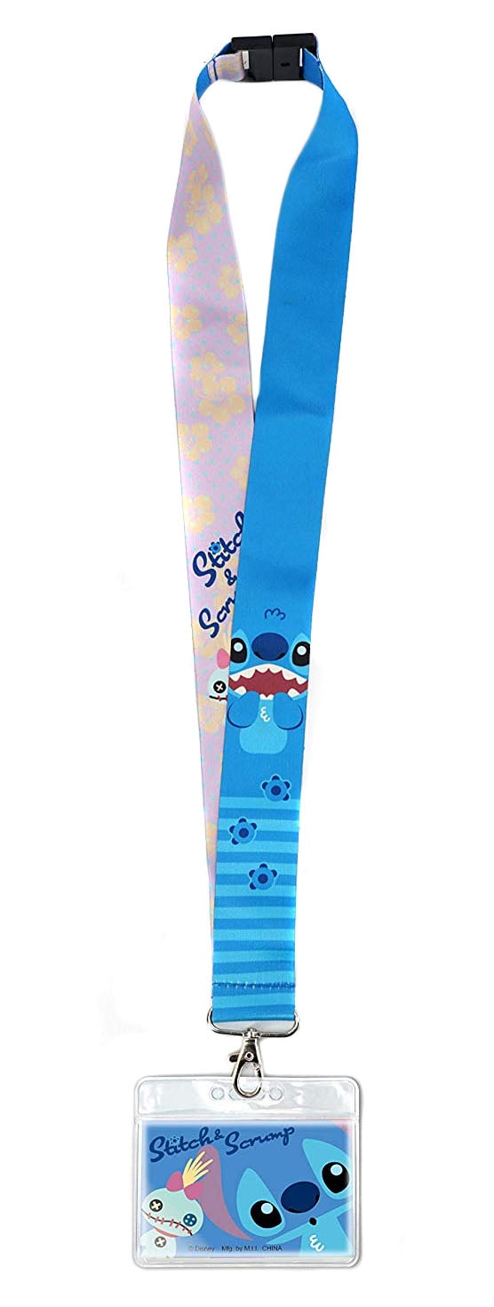 Lilo & Stitch: Stitch Deluxe ID Badge Lanyard - Walmart.com