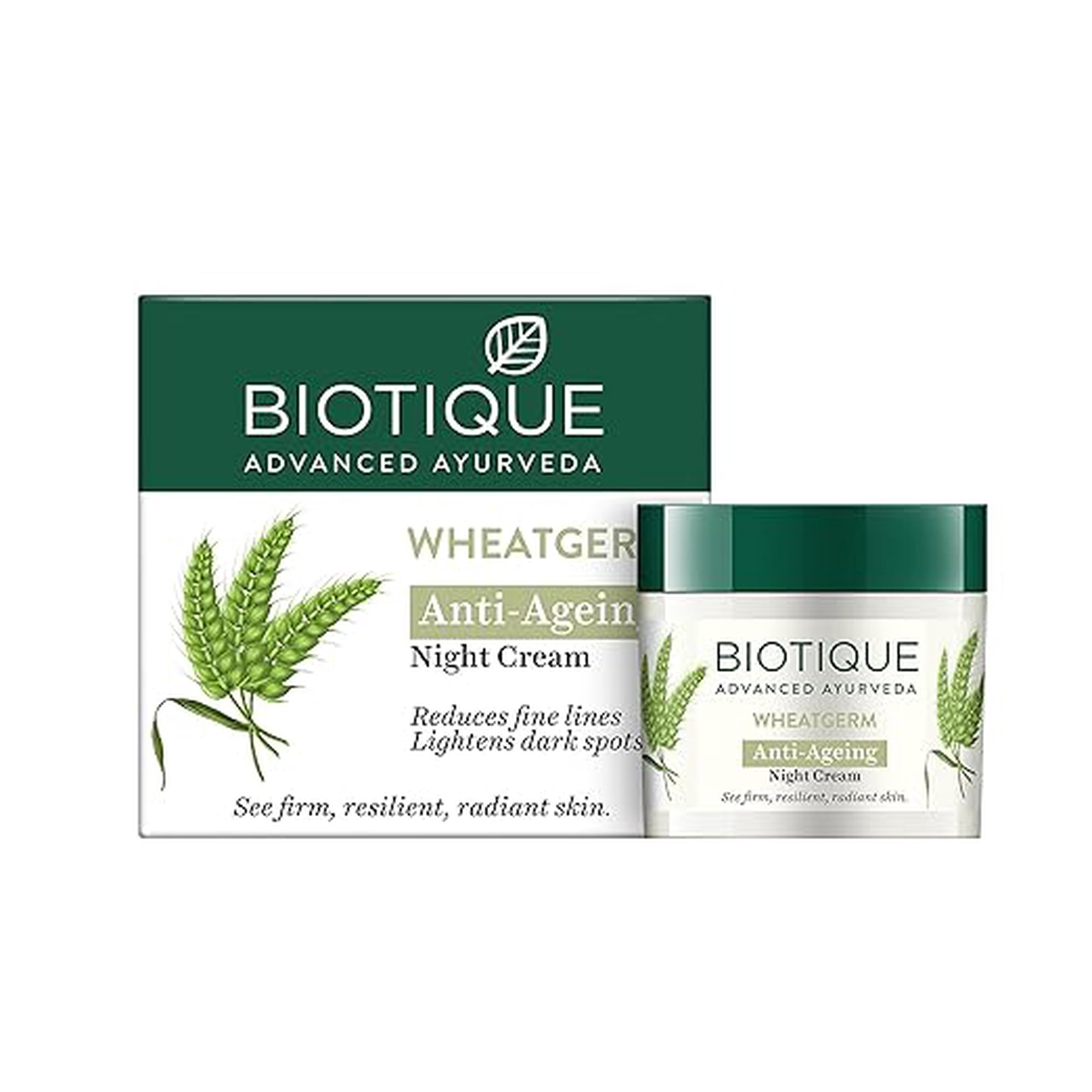 Click here for Biotique Wheat Germ Anti- Ageing Night Cream 50g prices