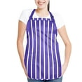 DALIX Apron Commercial Restaurant Home Bib Spun Poly Cotton Kitchen ...
