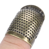 OTVIAP Sewing Thimble, LaborSaving Adjustable Fingertip Thimble, Sturdy ...