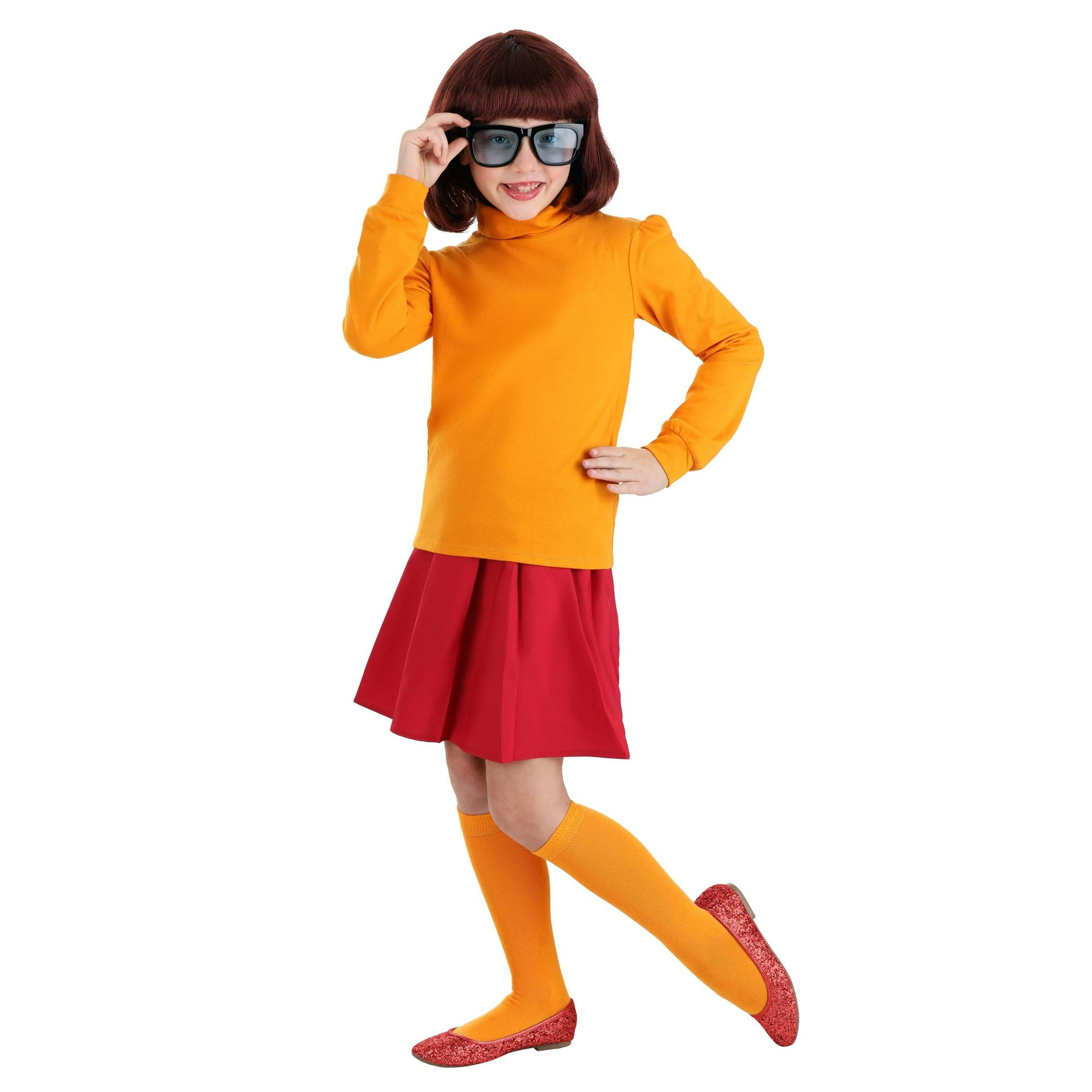 Click here for Fun Costumes Velma Scooby Doo Kids Costume S prices