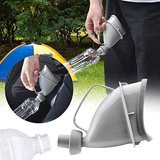 DPOWERFUL Unisex Female Male Reusable Portable Urinal Device Travel ...