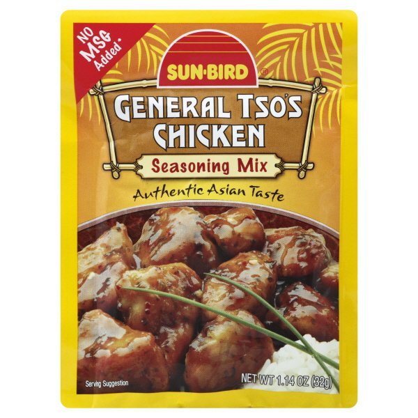 Sun-Bird General Tso's Chicken Seasoning Mix, 1.14 oz - Walmart.com