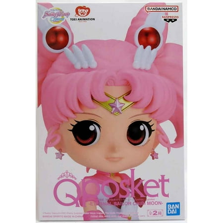 Sailor Moon 5 Inch Static Figure Q-Posket - Eternal Sailor Chibi Moon ...