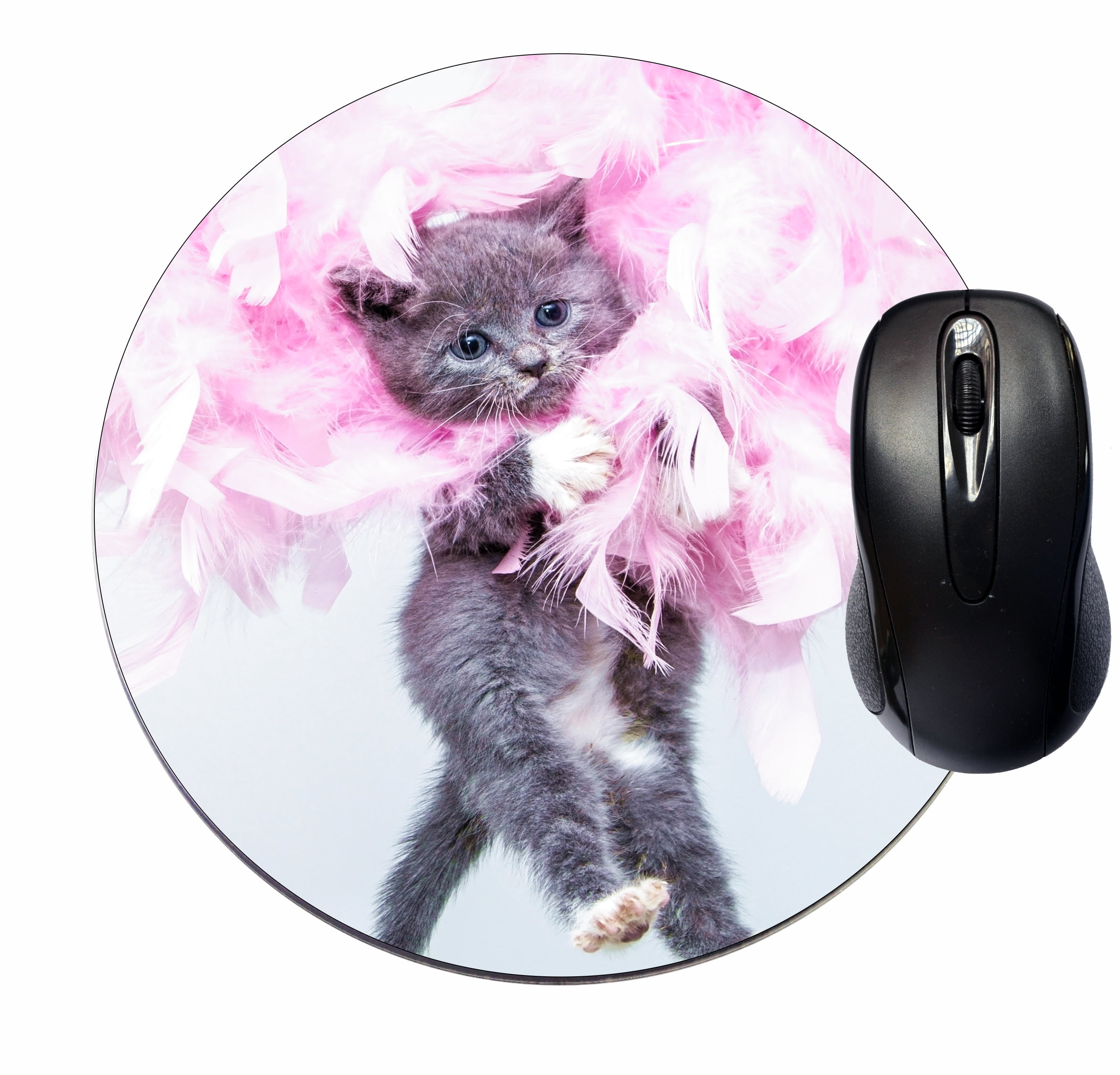 Mouse Mat Pad Mousepad Cute Desk Round Circle Mousemat Design Great ...