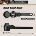 Coffee Scoop & Funnel for Reusable K Cup Refillable Coffee Pods, Coffee ...
