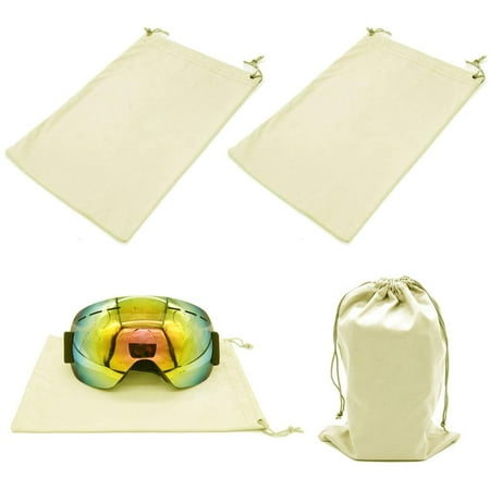 Ski Goggle Bag, Protection Bags for Snow Goggles Ski Mask, Carrying ...