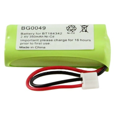 QTKJ BT18433 BT28433 BT184342 BT284342 BT-1011 Cordless Phone Battery ...