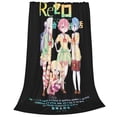 Emilia Rem Re Zero Fleece Blanket Throw Soft Cozy Plush Blanket For ...