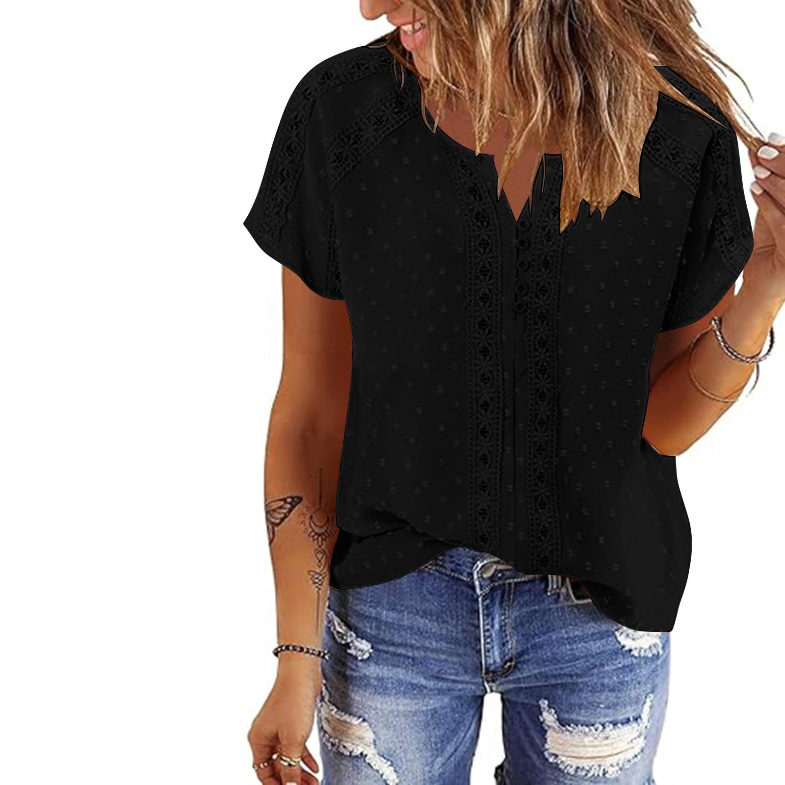 Click here for Tndbkqwr Womens V Neck Shirts Work Out Shirts Wome... prices