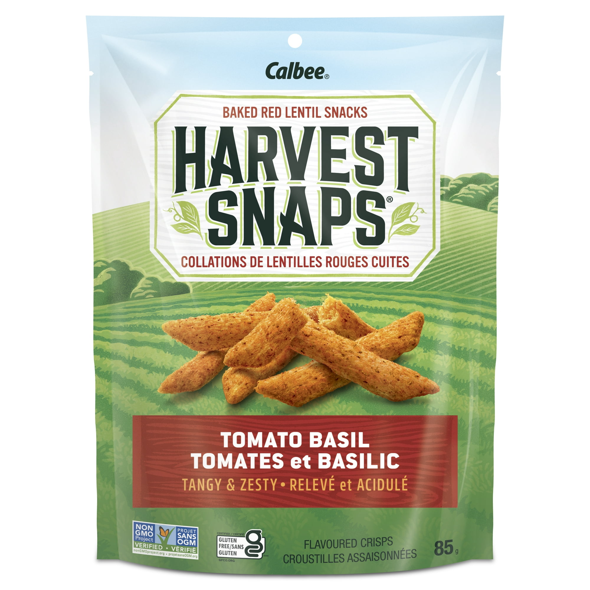 Click here for Harvest Snaps Tomato Basil 85 G prices