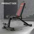K KingKang Adjustable Weight Bench, Full Body Workout Bench, Foldable, 660lb Capacity, 7 Levels ...