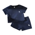 Afdoent Boys Clothing Sets Kids Casual Embroidery Outfit Comfortable ...