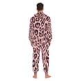 1-Pack Onesie Adult Hooded Pajamas, Soft Fleece Full Zip One Piece ...