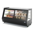 48 in. Self-Service Countertop Display Refrigerator in Black (CDC-250 ...