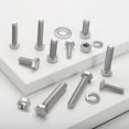 267PCS Hex Bolts and Nuts Assortment Kit,1/4-20, 5/16-18, 3/8-16 Bolt ...