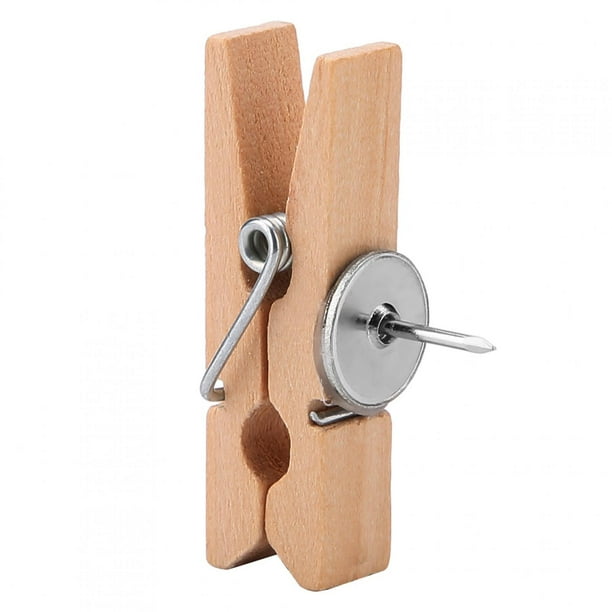 Burlap Compact Appearance Natural Wood Clips, Photo Frame Clips, For ...