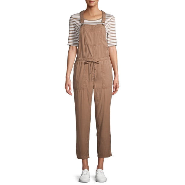 Time and Tru Women's Soft Overalls - Walmart.com