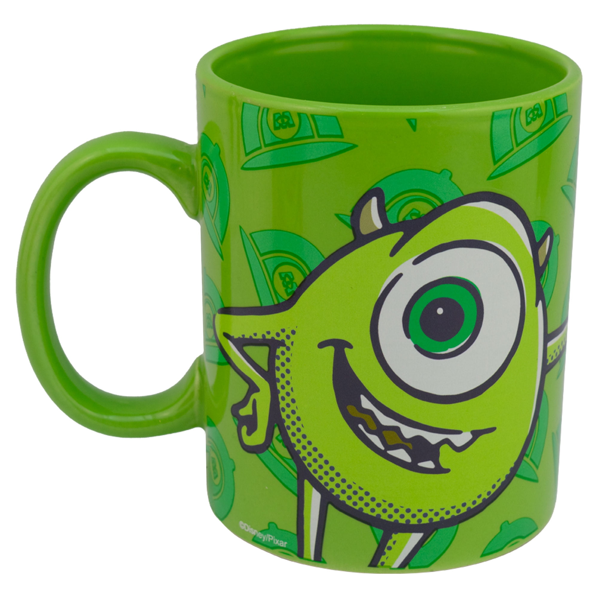 Taza Clásica de Cerámica Ambient 21 Mike Wazowski 500 ml Verde ...
