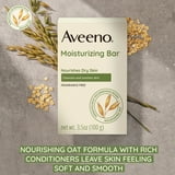 Aveeno Gentle Moisturizing Facial Cleansing Bar for Dry Skin, 3.5 oz ...