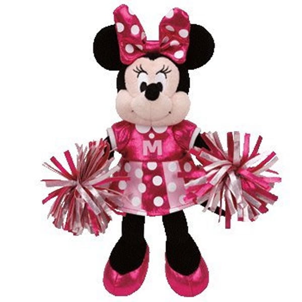 TY Sparkle Beanie Buddies 8" - Minnie Mouse Cheerleader - Walmart.com
