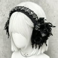 Punk Ear Warmers Plush Ear Muffs For Women Costume Props Dark Series ...