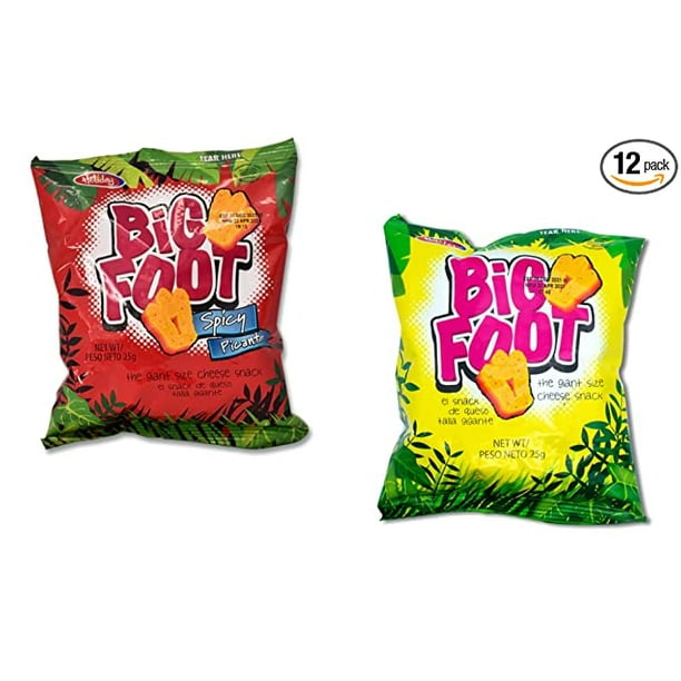 Assorted Holiday Big Foot, The Giant Cheese Snack, 6 Regular And 6 ...