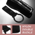 BESTYASH 2Pcs Nylon Flashlight Belt Holder with Snap Button Lightweight ...