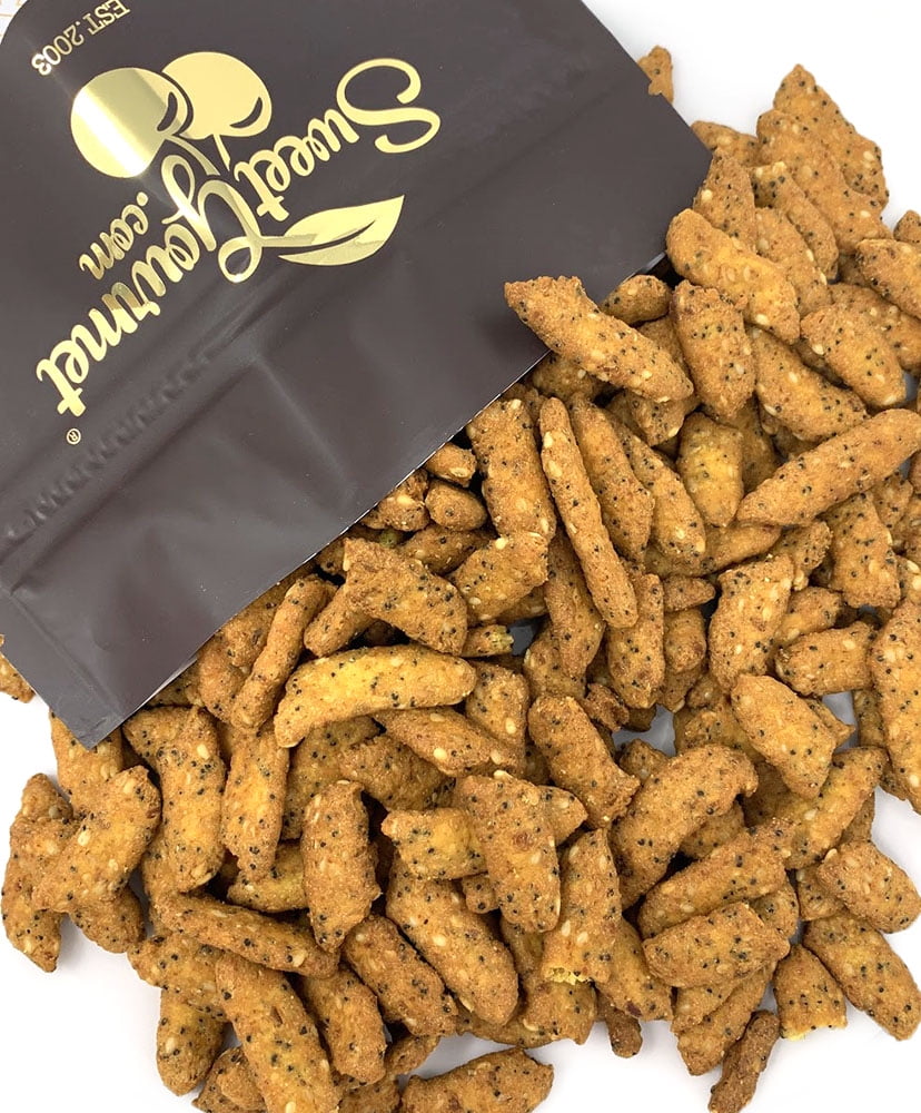 SweetGourmet Everything Sesame Sticks | Healthy Snack | 2 Pounds ...