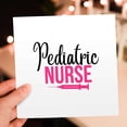 3drose, Colorful Text Pediatric Nurse and an Image of a Syringe, Nurse ...