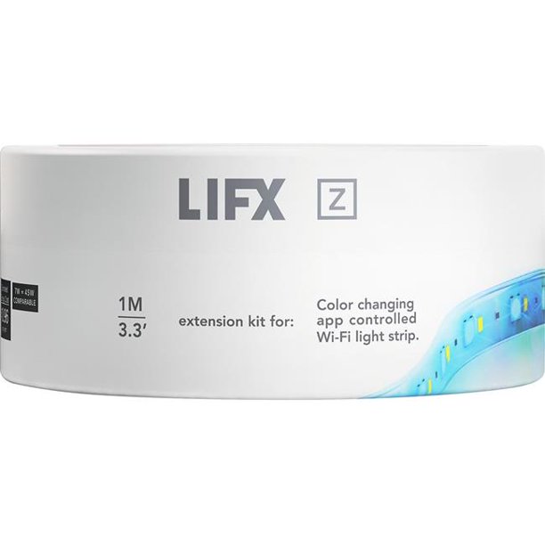 LIFX LZ1MEUC07 3.3 ft. LED Light Strip Extension Kit - Multicolor ...