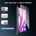 SOATUTO Tempered Glass Screen Protector for iPad Air 11 Inch M3 M2 2025 ...