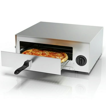 Pizzazz Rotating Homemade Countertop Pizza Oven - Black - Walmart.com
