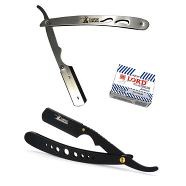 Classic Samurai CS-102 Stainless Steel Professional Barber Straight ...