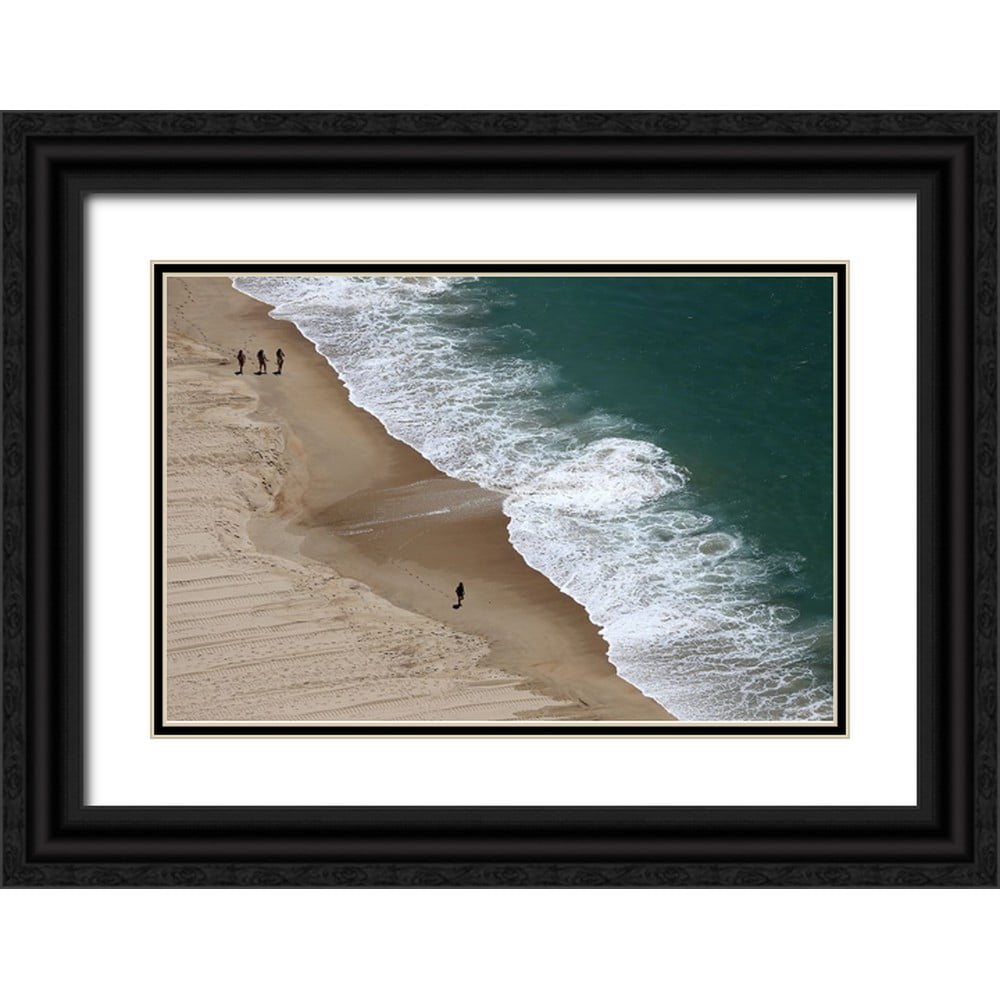 Daniel, Isabel 24x17 Black Ornate Wood Framed with Double Matting ...